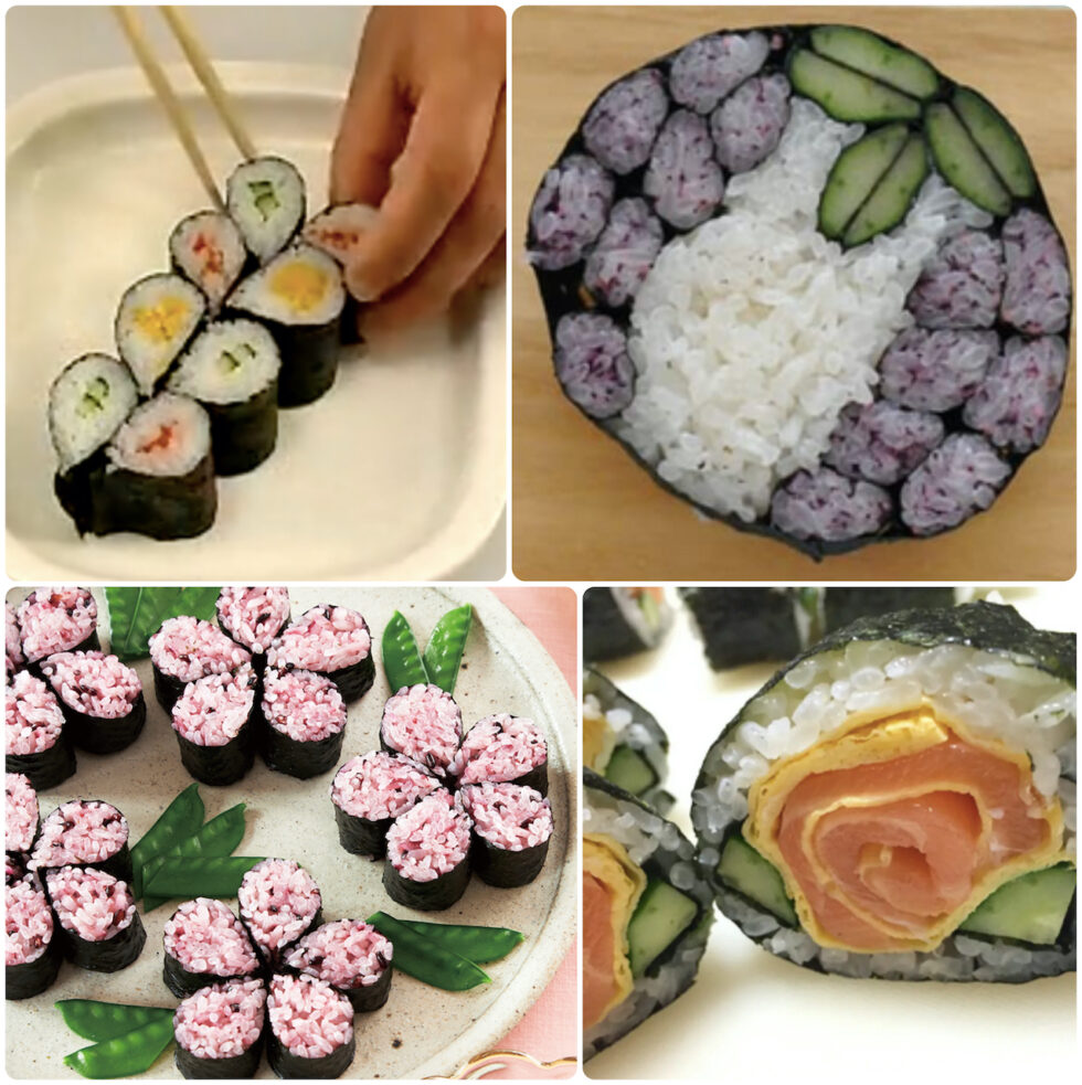 PROJECT Flower-Inspired Rolled Sushi | A Taste of Culture